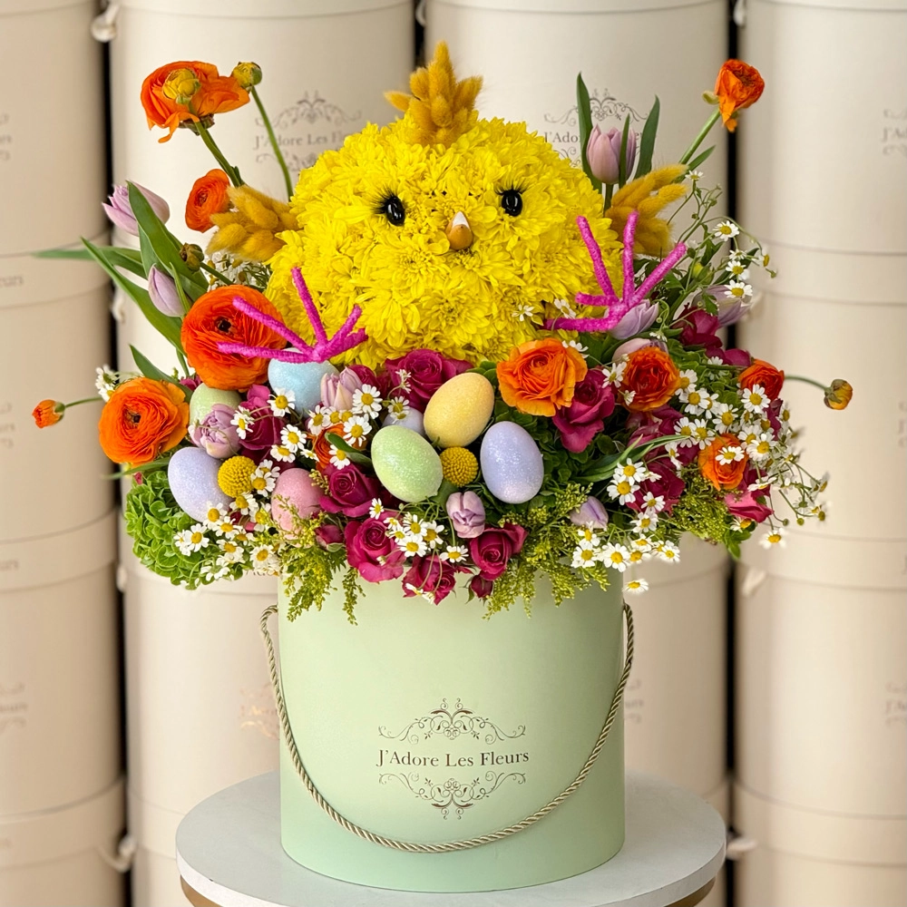 JLF Easter Chick - JLF Fresh Roses in